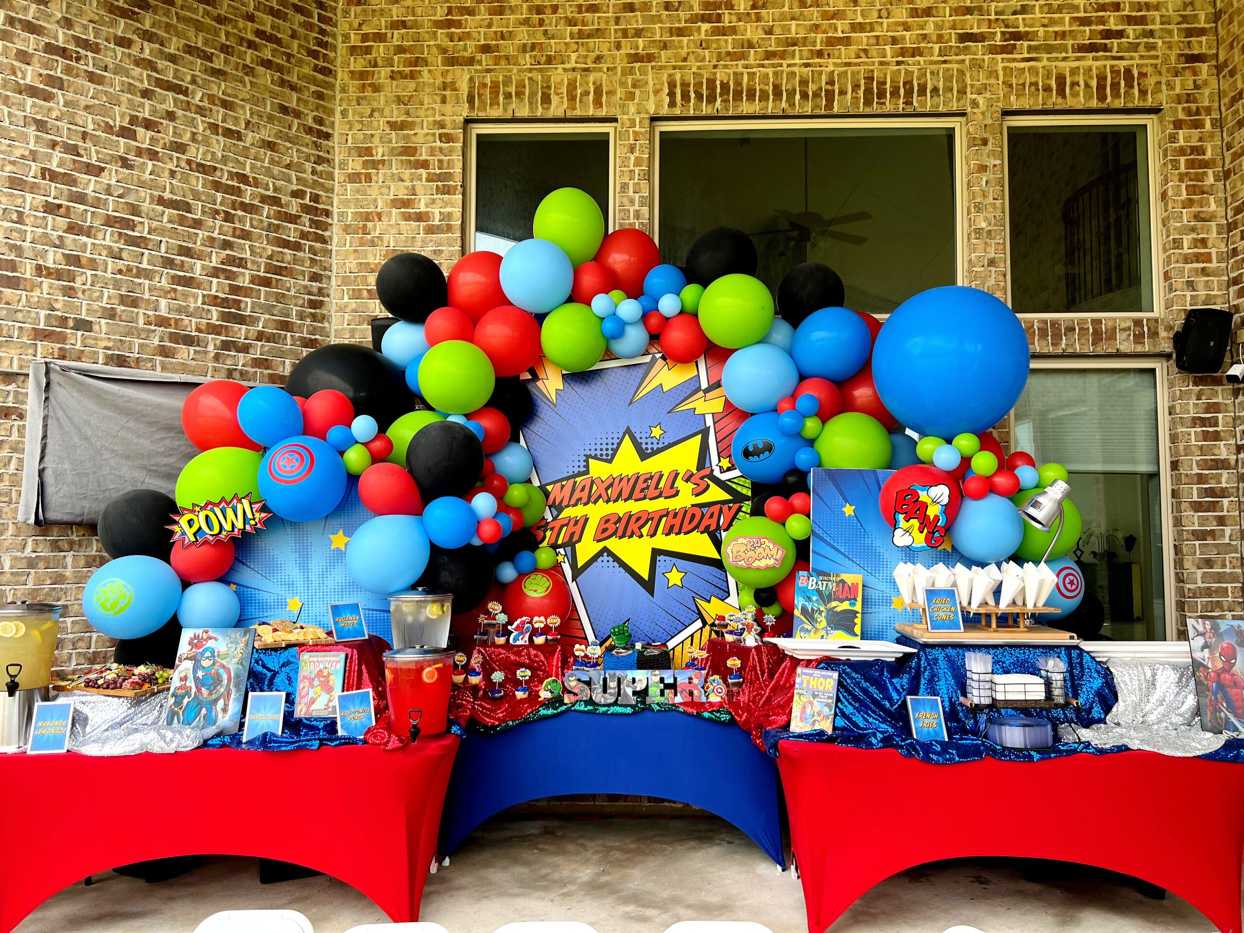 Maxwell’s Superhero Party