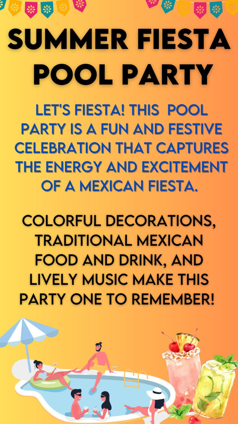 Summer Fiesta Pool Party » Houston Party Planners