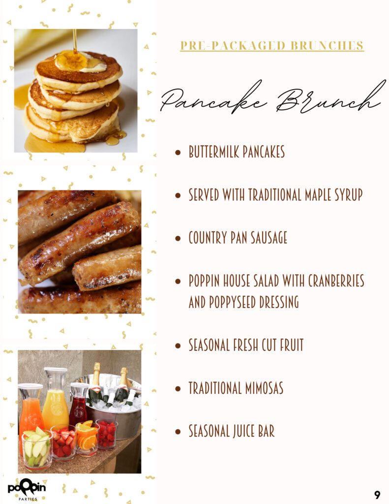 Brunch Menu » Houston Party Planners