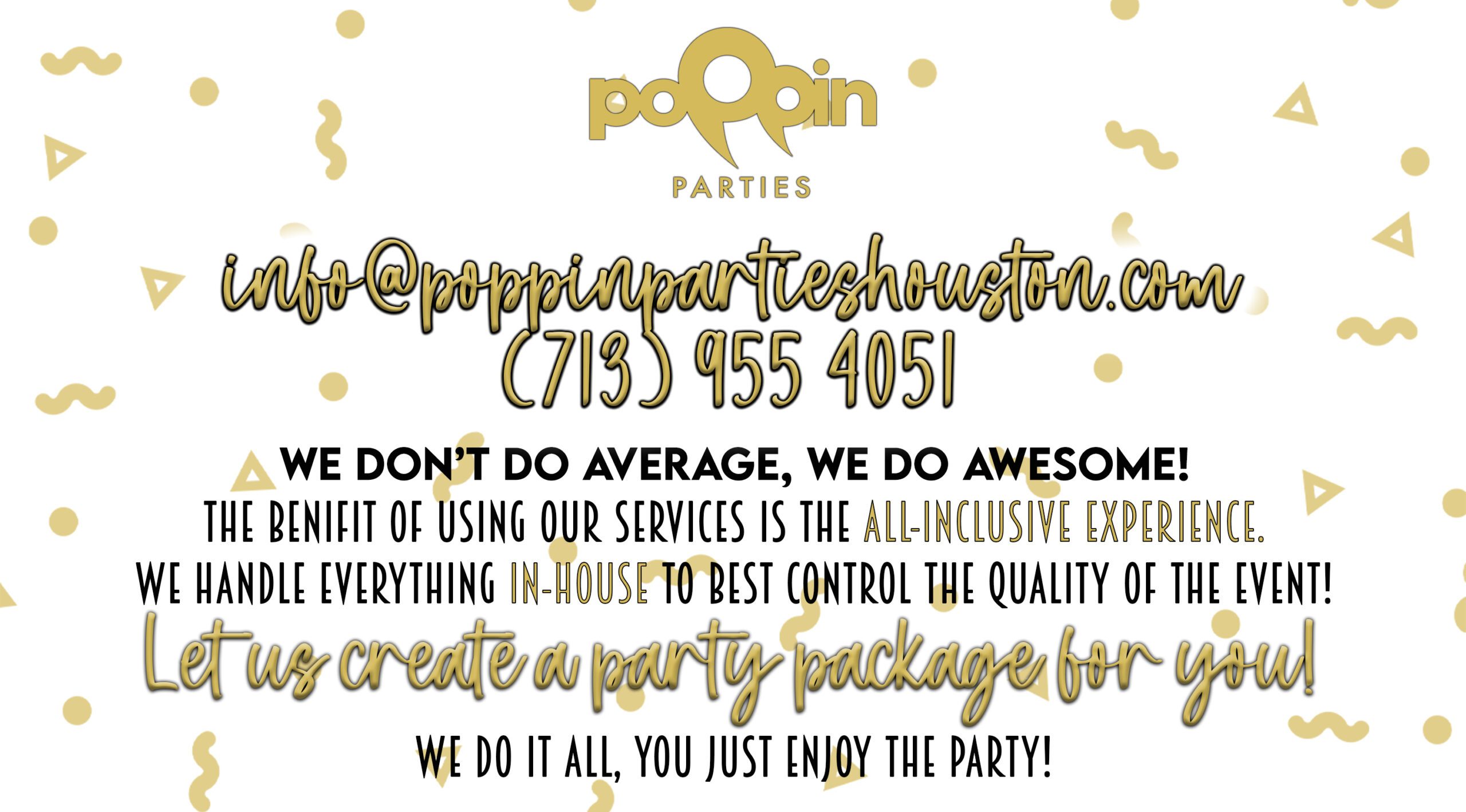 Contact Us » Houston Party Planners
